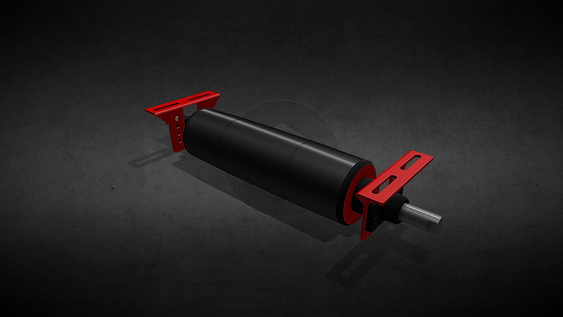 Flat Return Idler Tracker - 3D model by Graind [e24a70b] - Sketchfab
