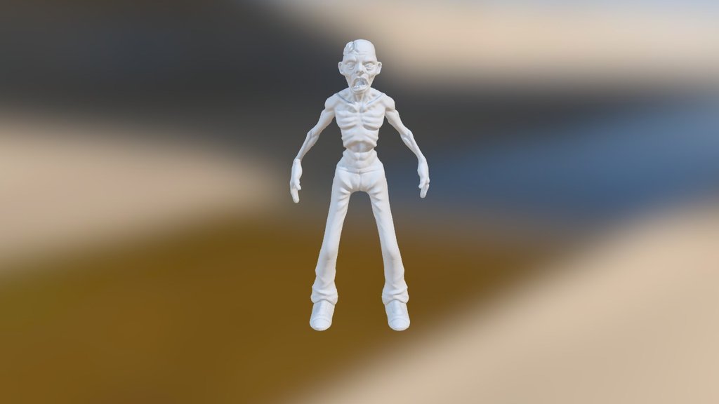 stylized_zombie - 3D model by Avis (@avis321) [e24aaa0] - Sketchfab