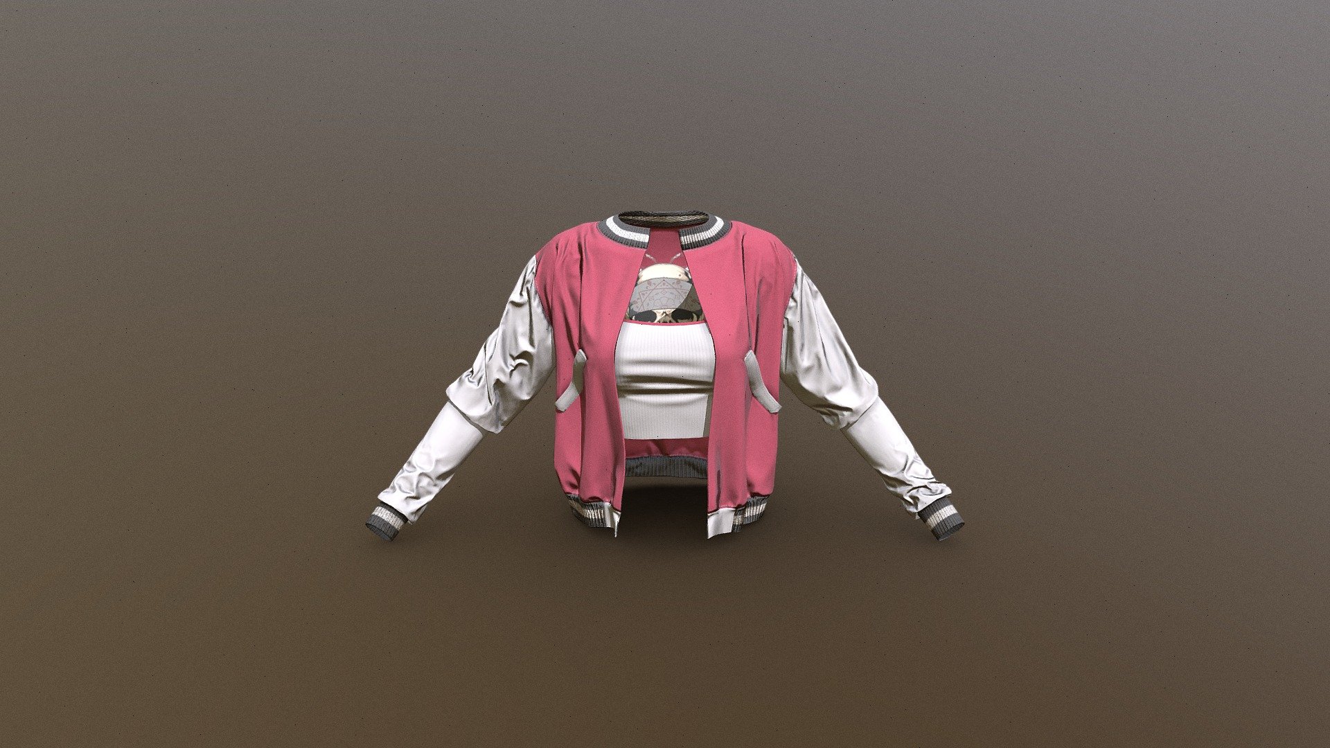 short jacket - Download Free 3D model by Toxic (@wutianci) [e24ae70 ...