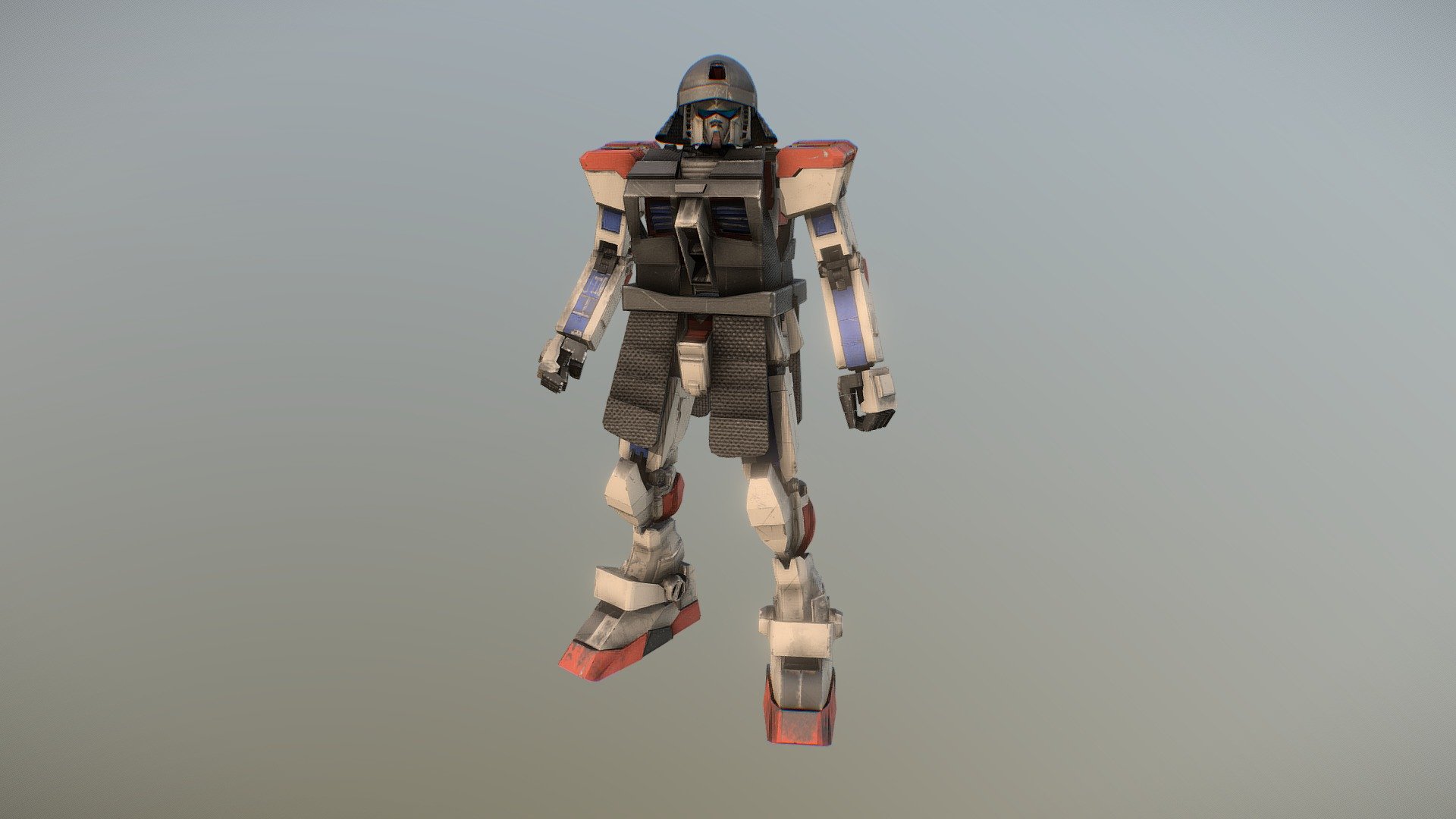 Gundam Samurai - 3D model by JamesBerkelmans [e24c5e0] - Sketchfab