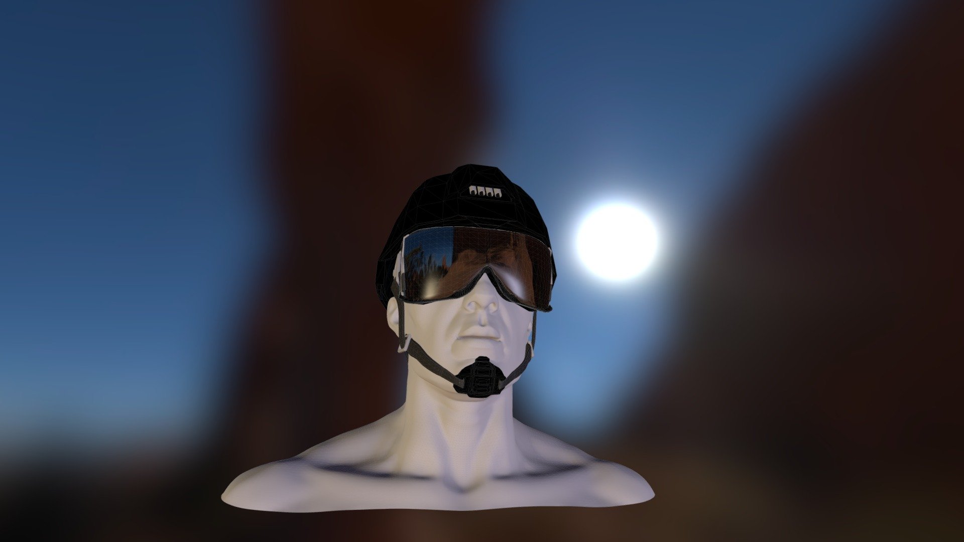 Helmet HUD - 3D model by ZedDesign (@zaidlattouf) [e24d0c1] - Sketchfab