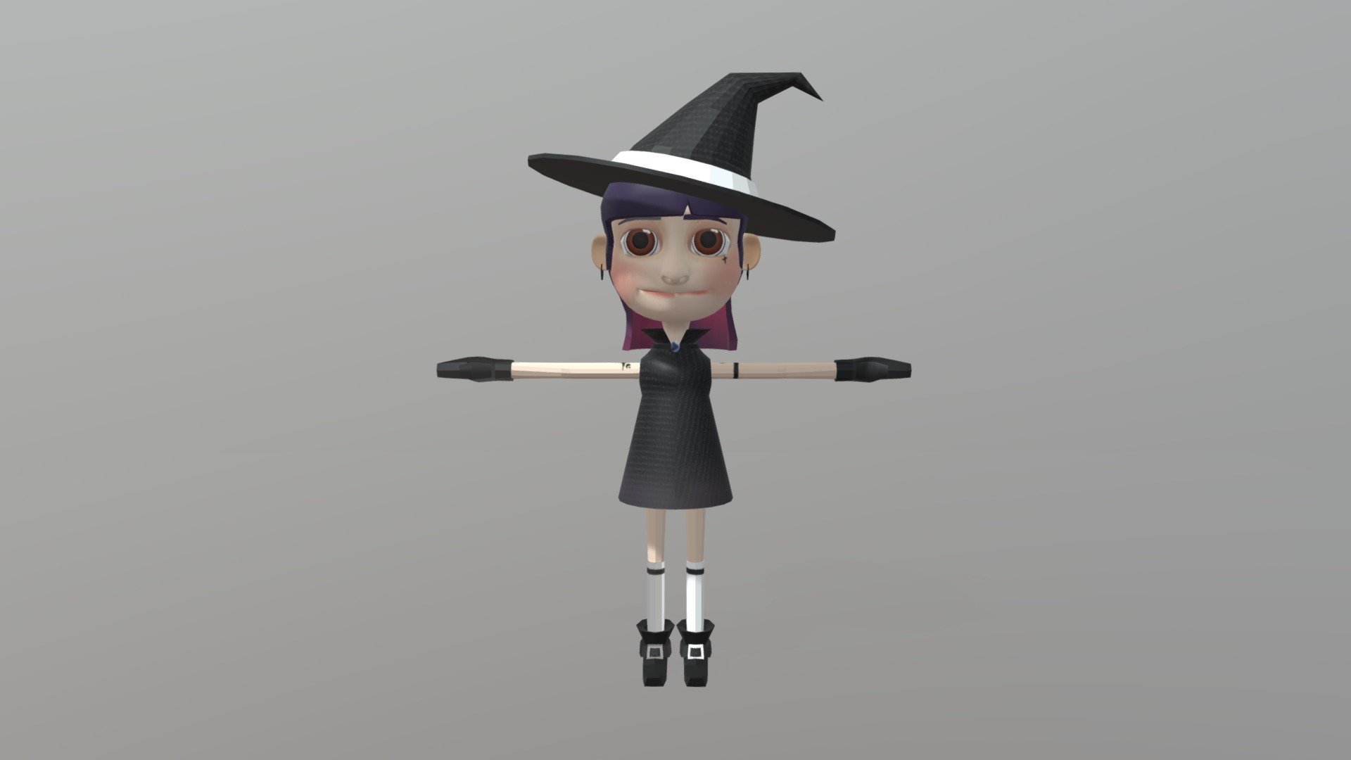 Witch - 3D model by pv880520 [e24d24a] - Sketchfab