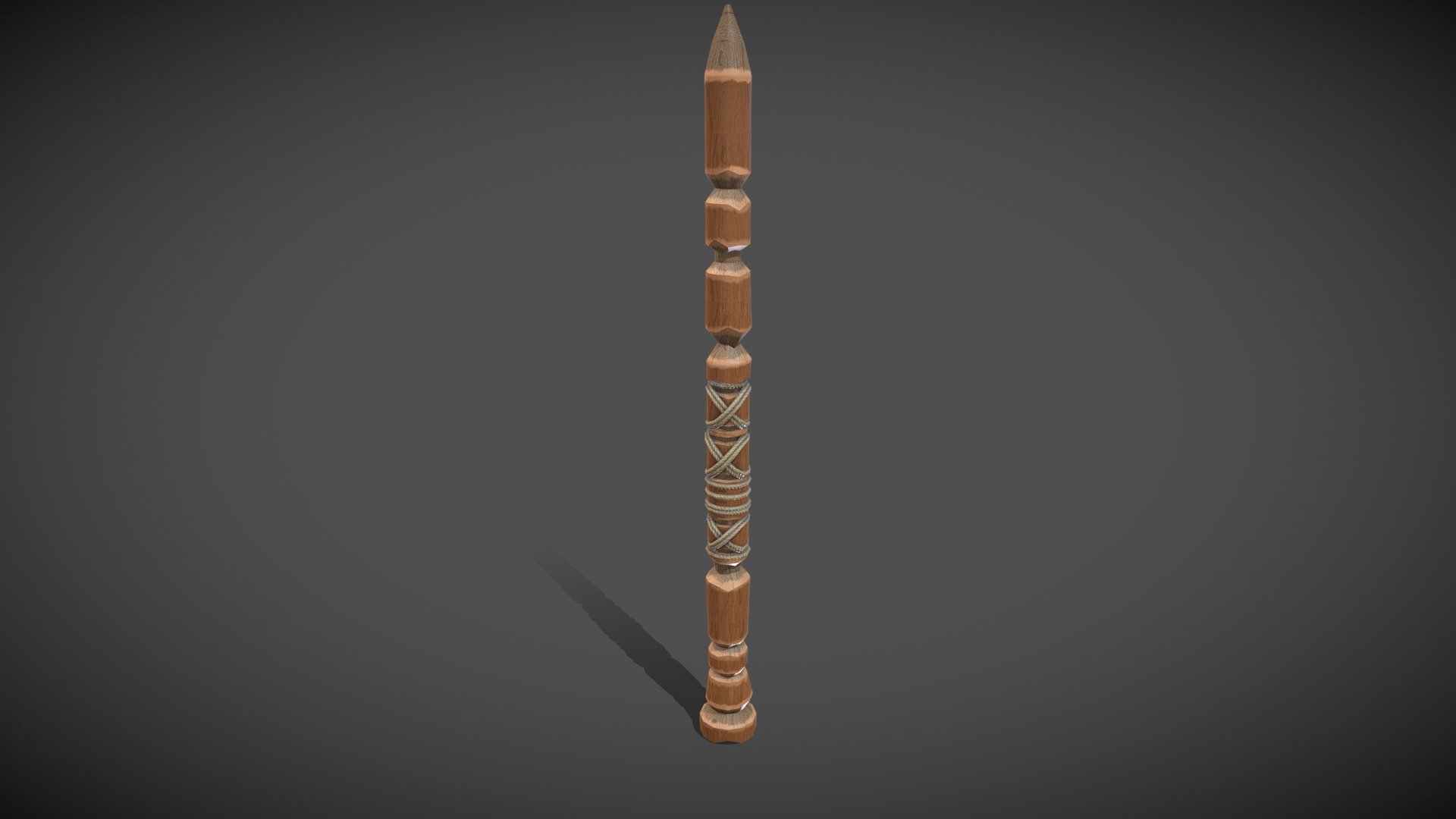Wooden_Stake - 3D model by ShaheenCG [e24d35e] - Sketchfab
