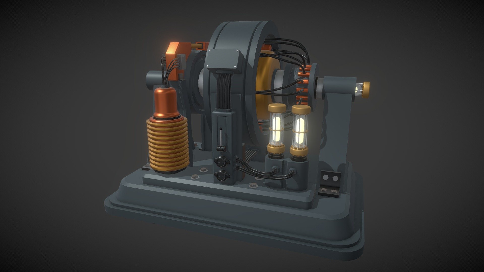 Generator - 3D model by R-team [e24d960] - Sketchfab