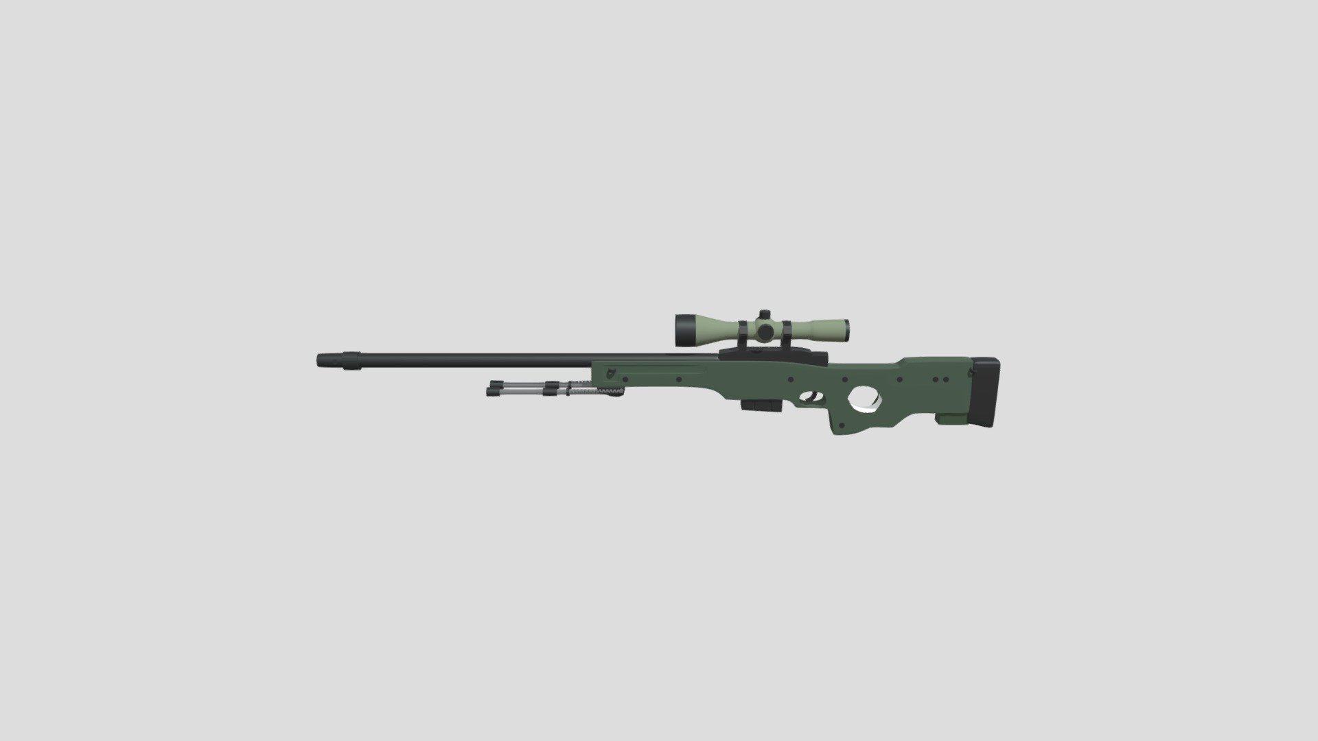 AWP from CS:GO - Download Free 3D model by Сня (@sonechkagmd) [e24f20b ...