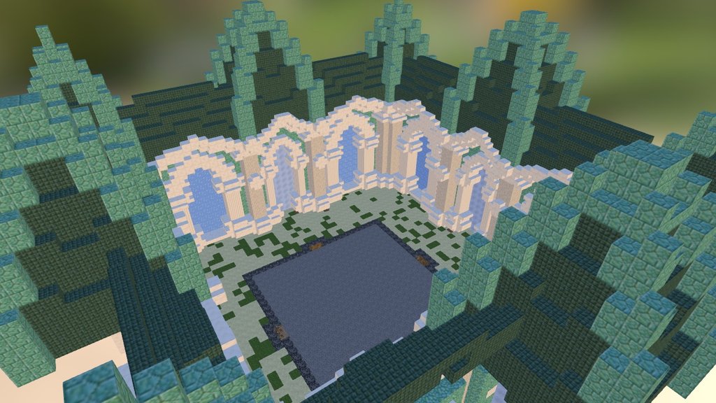 Structural Minecraft Mine - 3D model by teamvaeron [e24f490] - Sketchfab