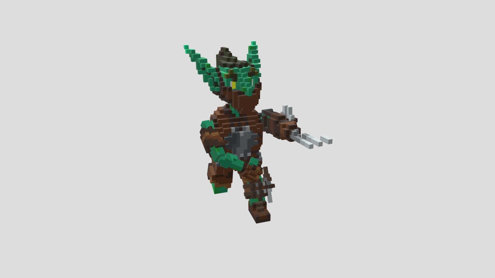 Voxel Marauder Goblin - Download Free 3D model by darkwarior52.96 [e251930] - Sketchfab