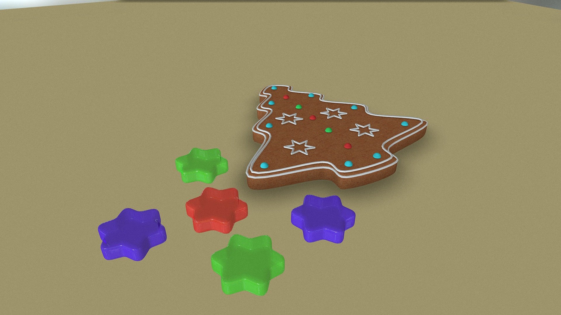 Cookie - Download Free 3D model by 8bit (@8_bit) [e251c15] - Sketchfab