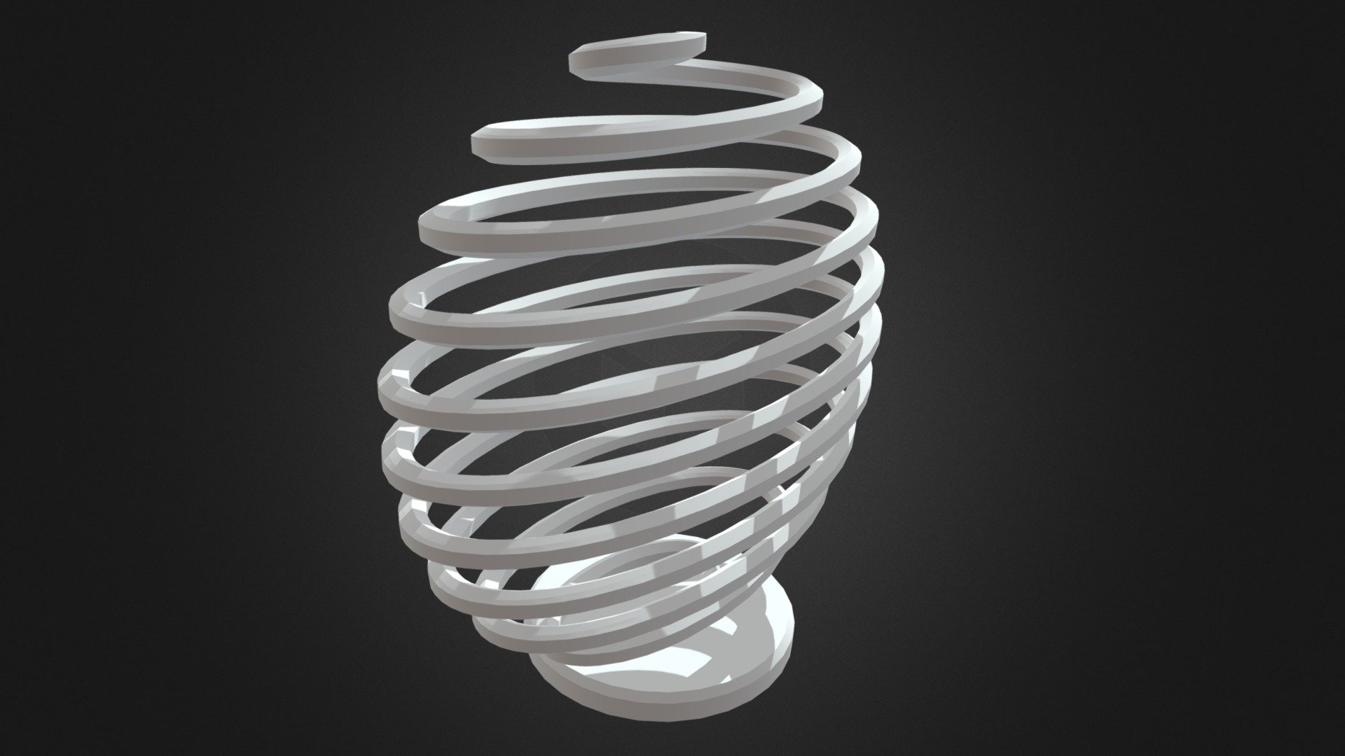 Hexagon Geometric Spring Art - Buy Royalty Free 3D model by MR.AnyCAD ...