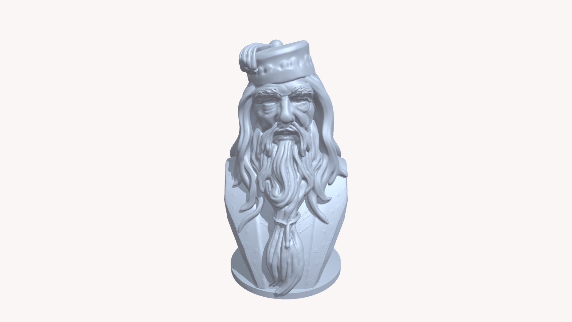 Dumbledore Bust - 3D model by Dante21 [e25451d] - Sketchfab