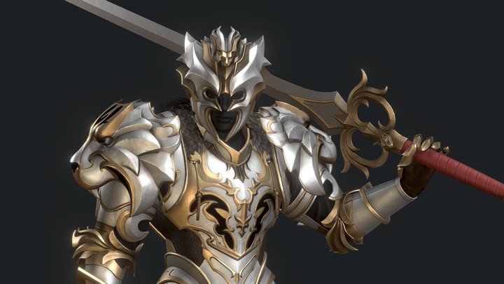 Game-character 3D models - Sketchfab