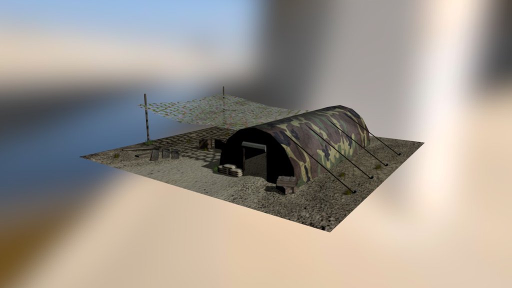 3D Military Scene - 3D model by momakoto [e25496e] - Sketchfab