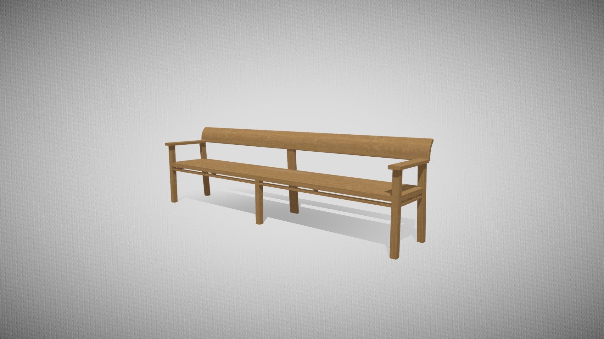 CHURCH BENCH - Buy Royalty Free 3D model by FULLPIXEL ALCHEMIST ...