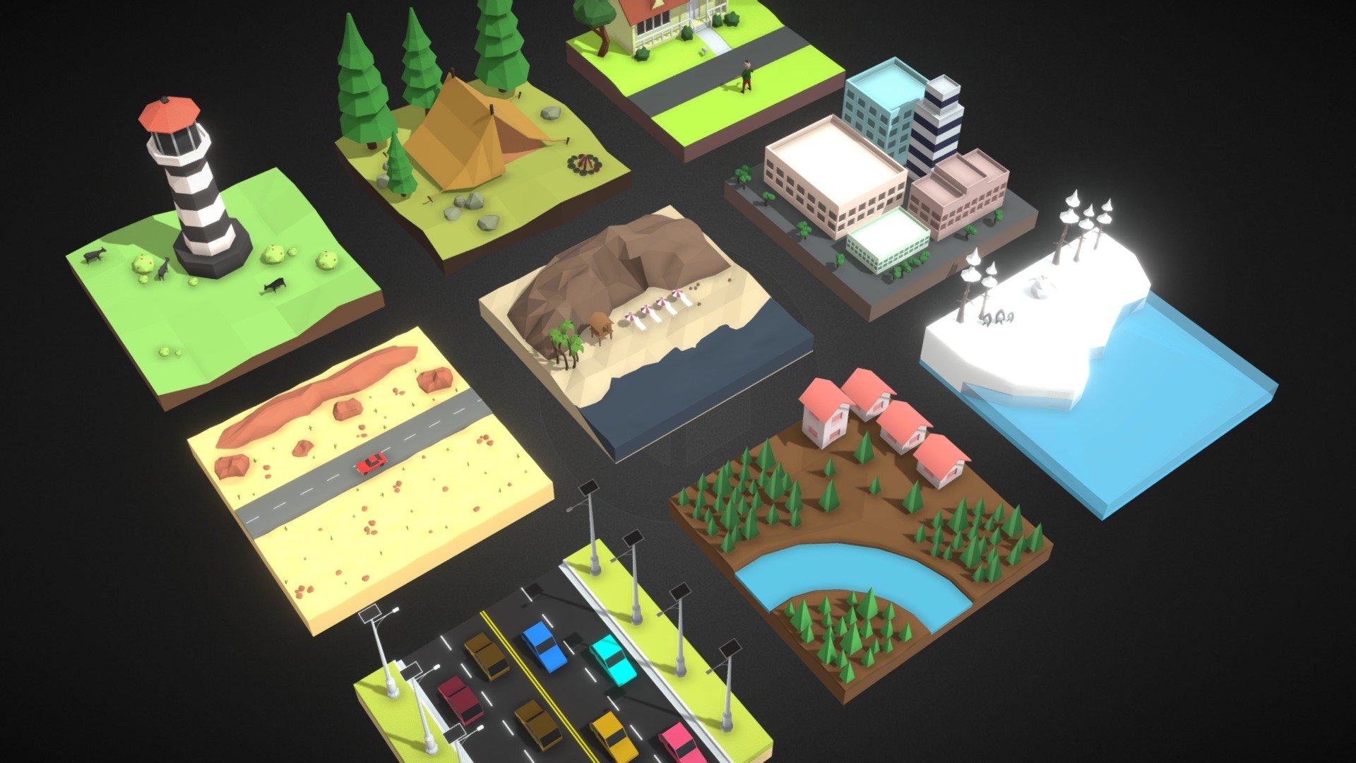 Polygon Ultimate Combo Pack - Buy Royalty Free 3D model by StreakByte ...