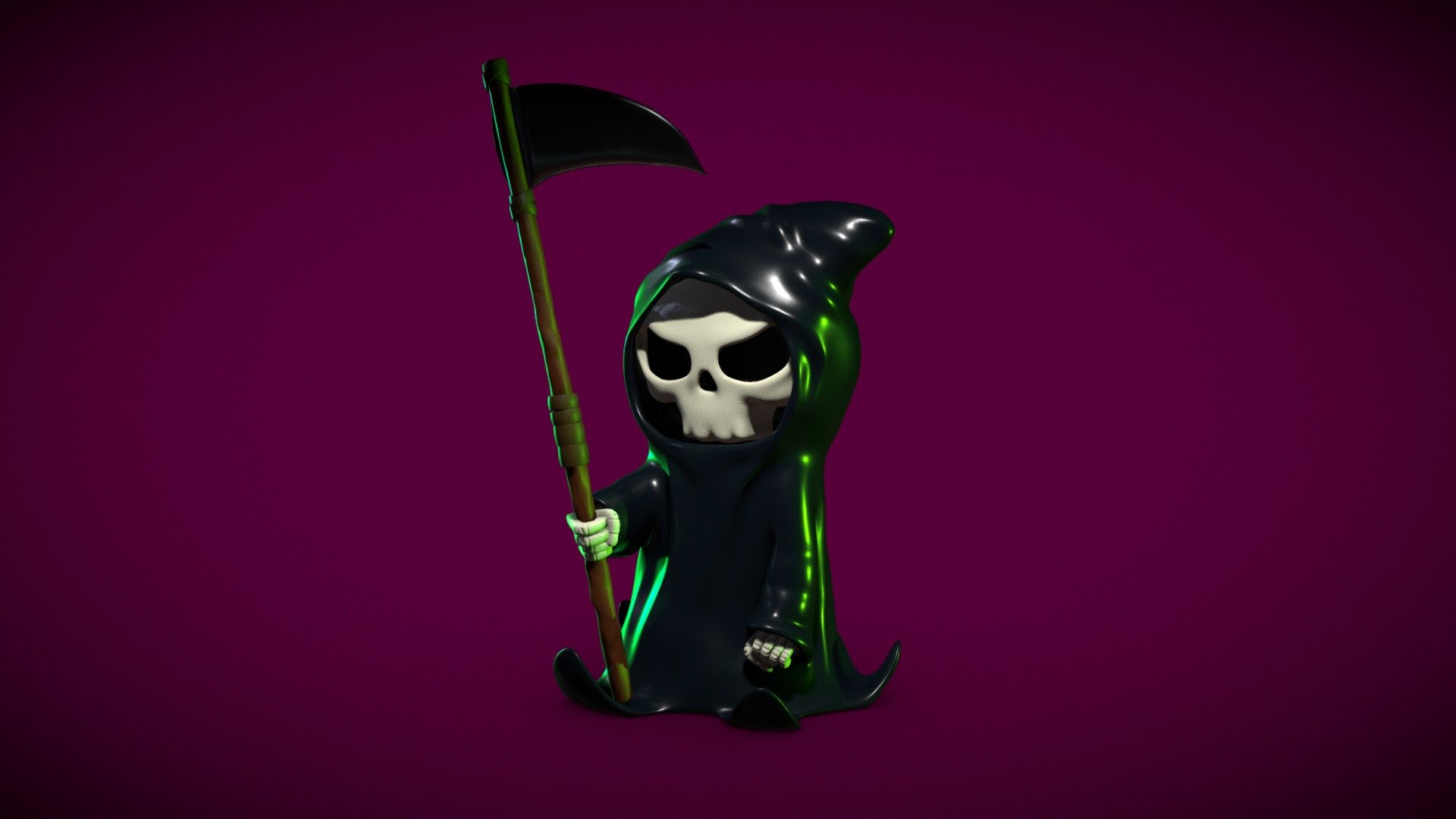 Death - Buy Royalty Free 3D model by Álterego (@alter_ego) [e258bd8 ...