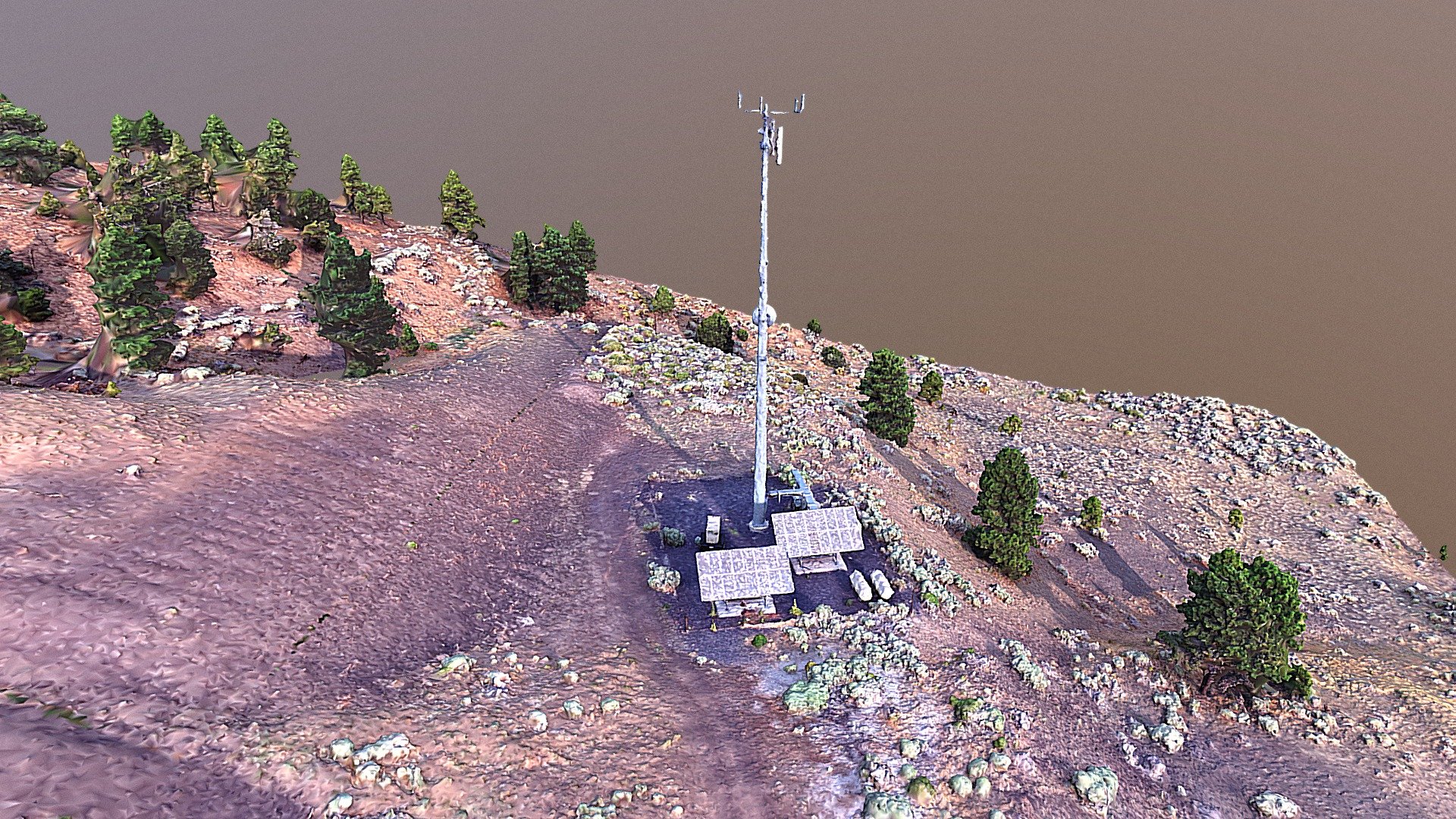 CELL TOWER-COLOR CORRECTED - Download Free 3D model by dbesurveying ...