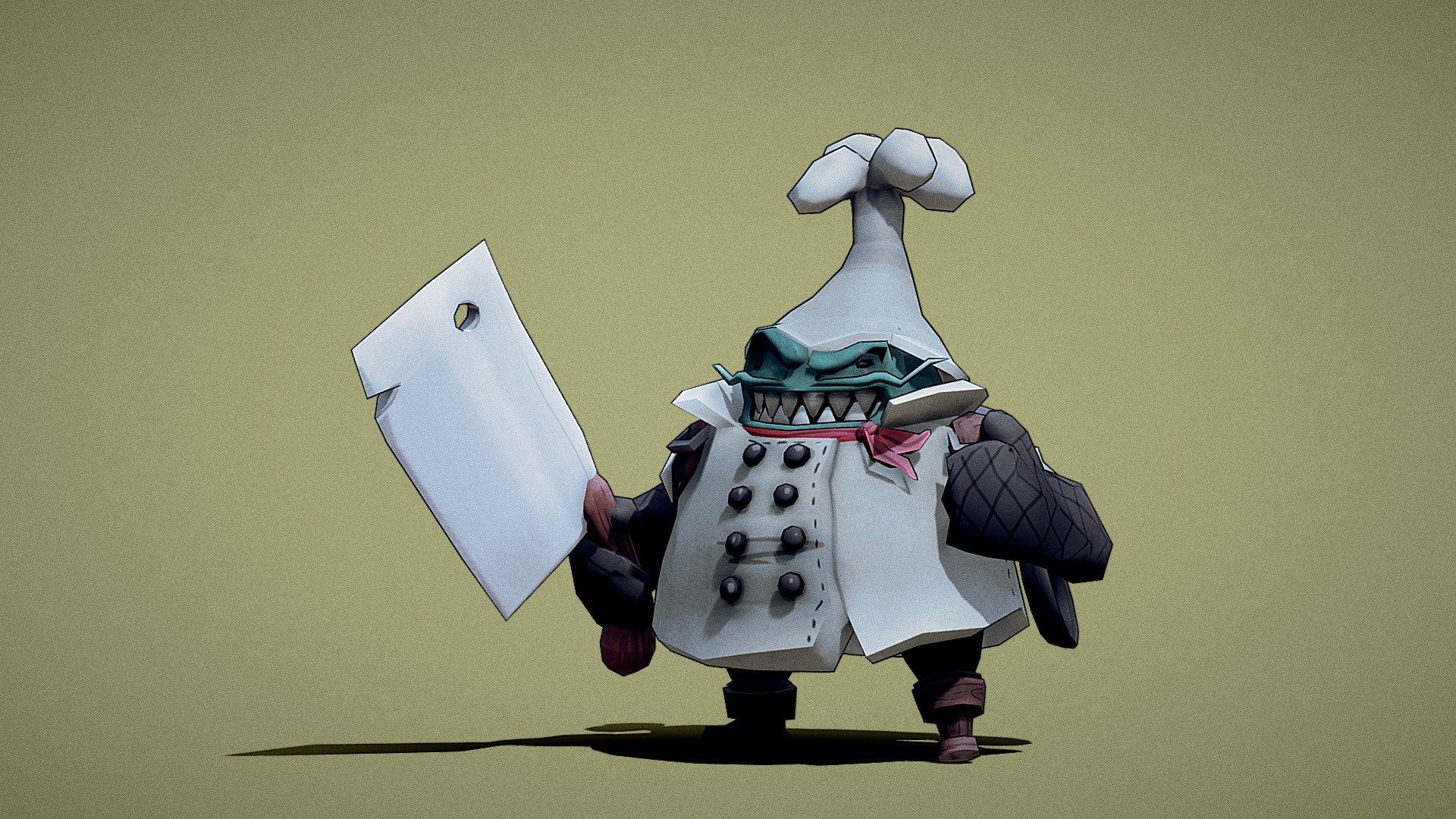 Pirate Chef - 3D model by SeanNicolas [e259877] - Sketchfab