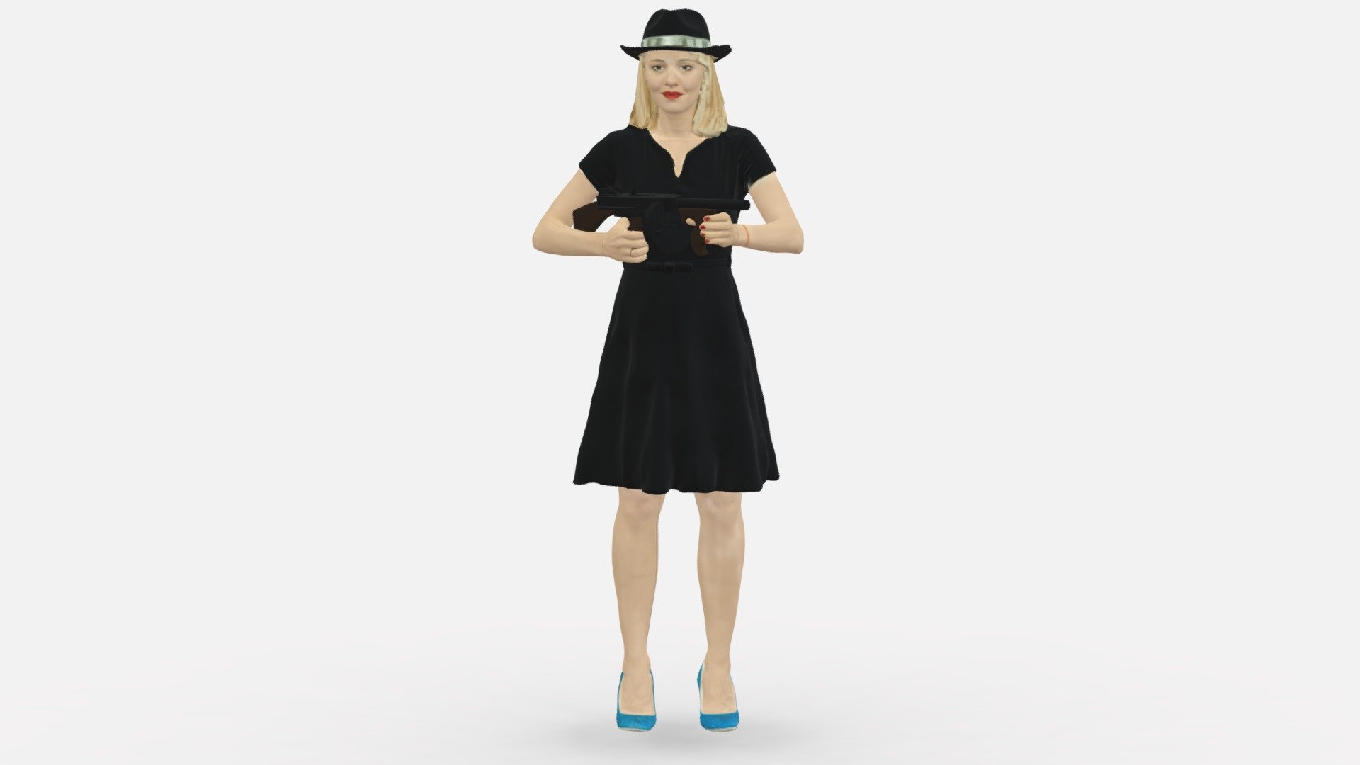 Gangster girl 0921 - Buy Royalty Free 3D model by 3DFarm [e259c2b ...