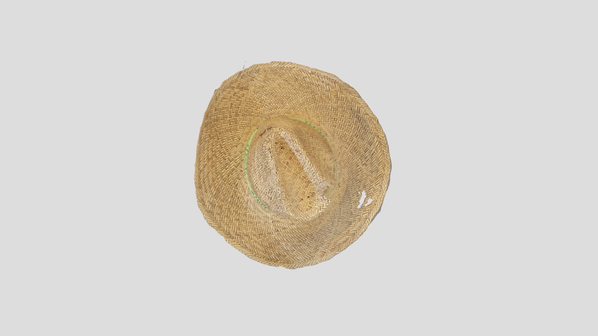 Strohhut 3D Modell - 3D model by Masimoto [e25b8c1] - Sketchfab