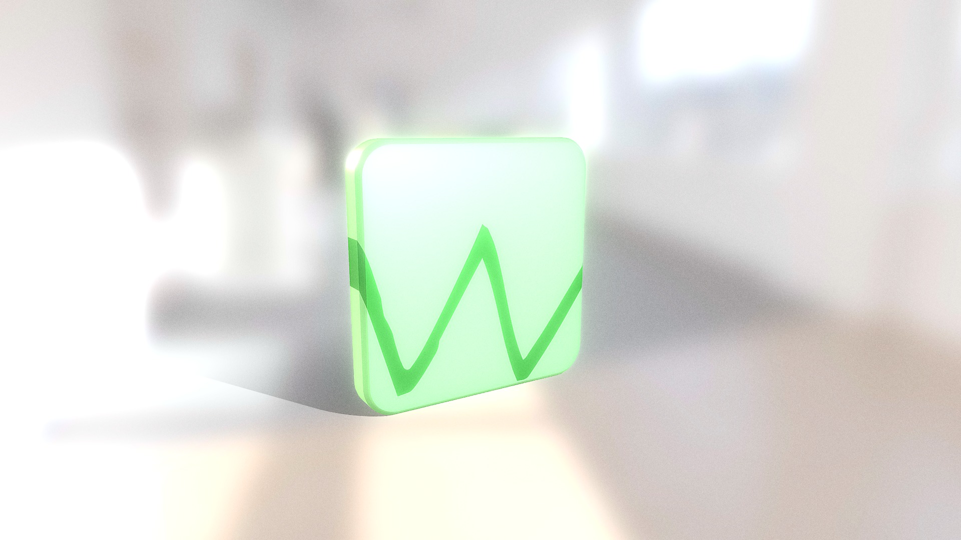 U Wood - Logo W - 3D model by uWood® (@phraxis38) [e25b9cc] - Sketchfab