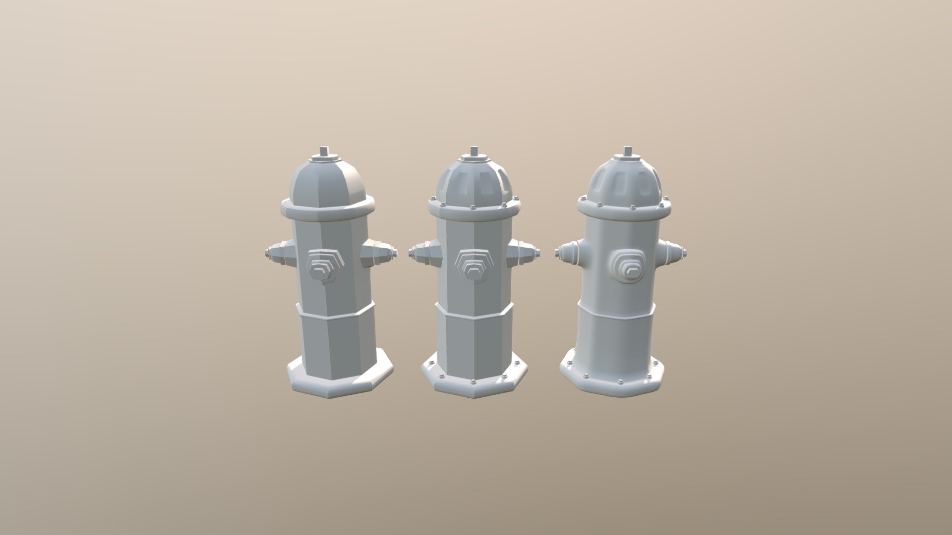 Fire Hydrant Practice - 3D model by Luke Brown (@brownb23) [e25d2a0 ...