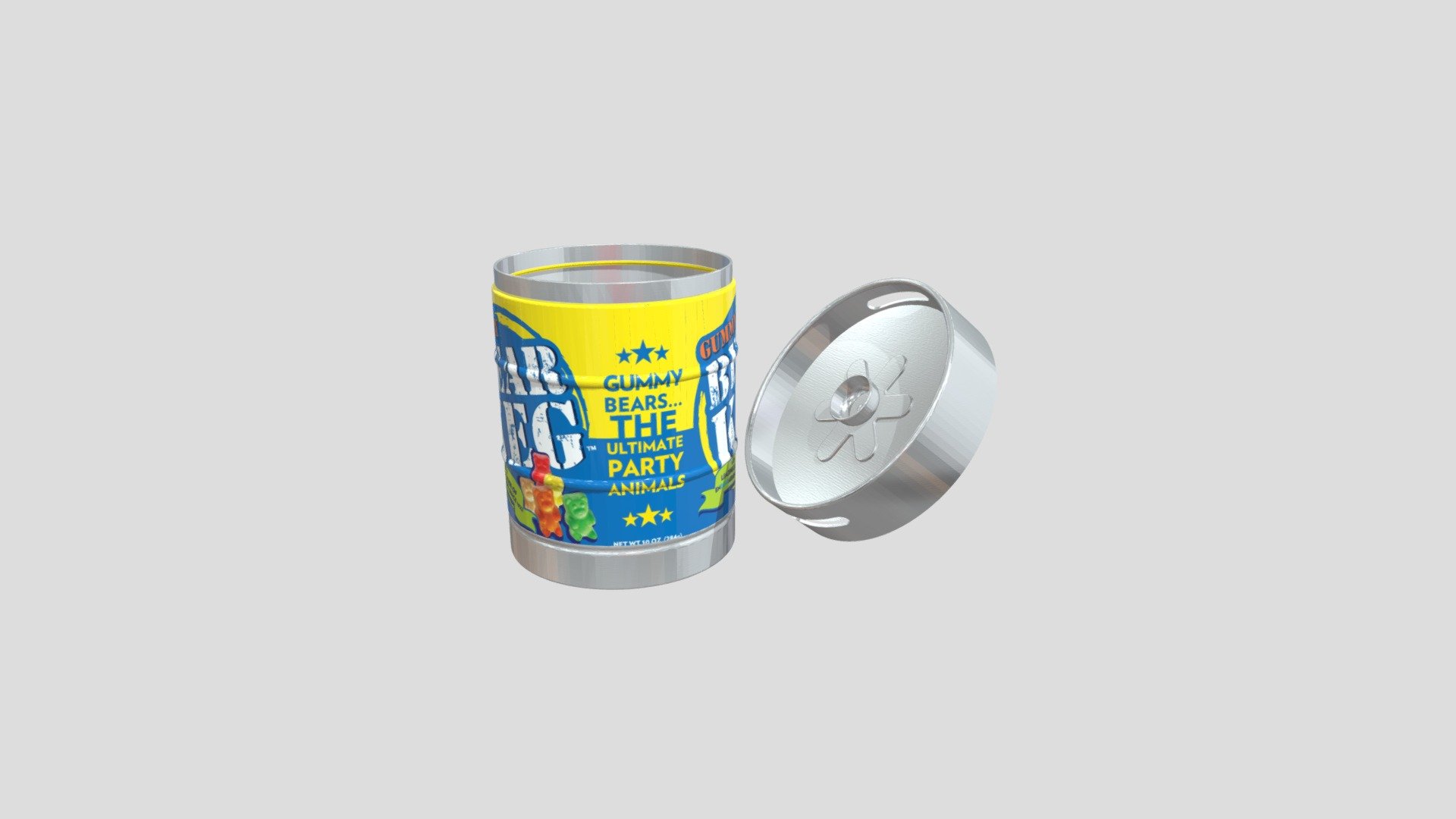Bear KEG Can - Download Free 3D model by Actual360production [e25e2d6 ...