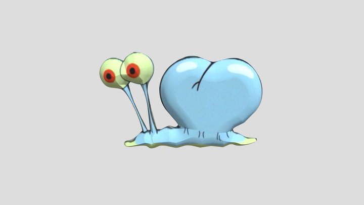 Gary-the-snail 3D models - Sketchfab