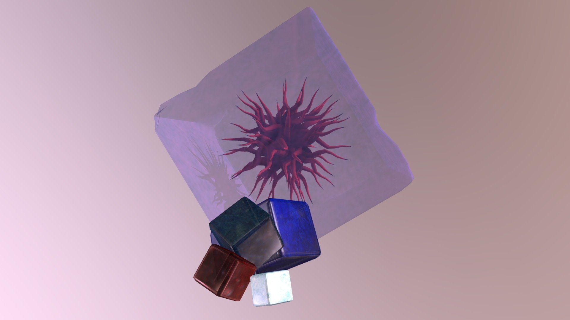 The Cube - Download Free 3D model by lizzieh124 [e25fbb0] - Sketchfab
