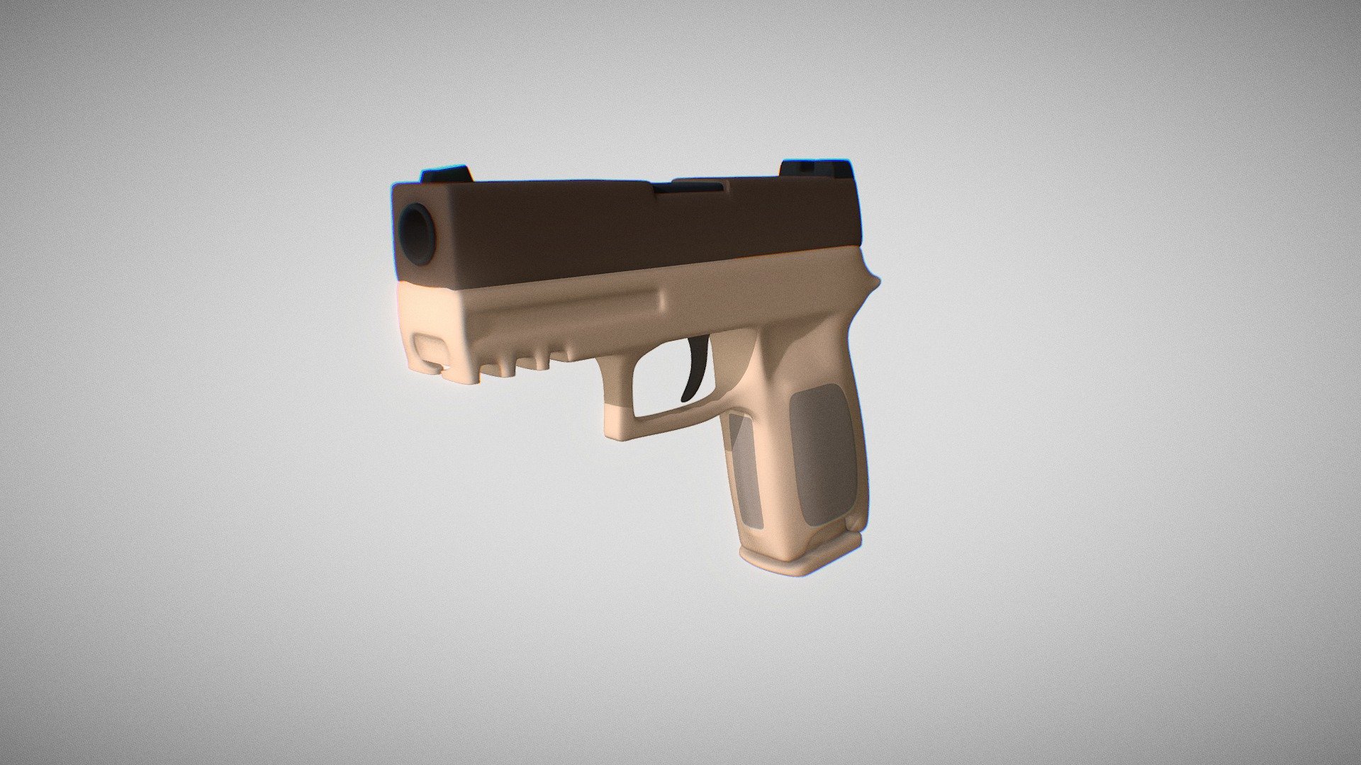 M18 Military Handgun - 3D model by Revareth [e260162] - Sketchfab
