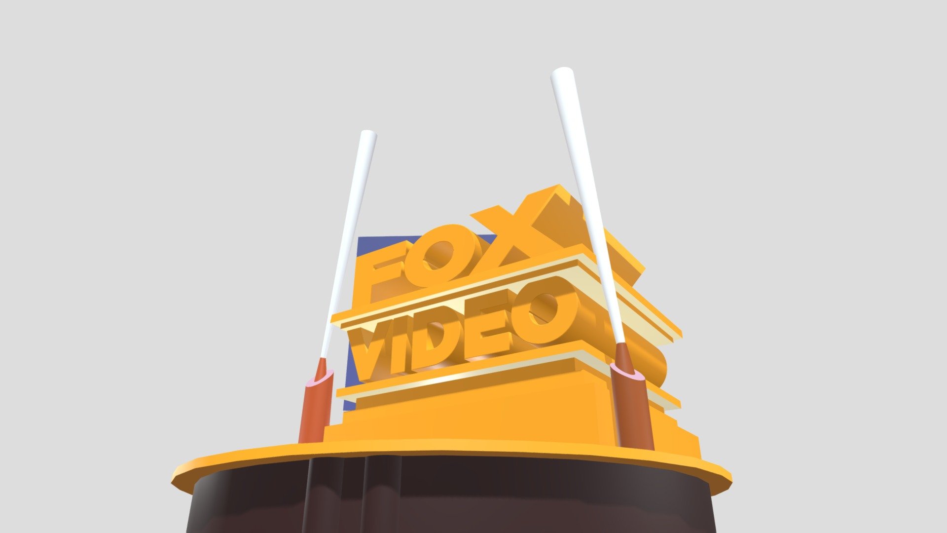 Fox Video Logo (1994-1995) Remake V5 - Download Free 3D model by ...
