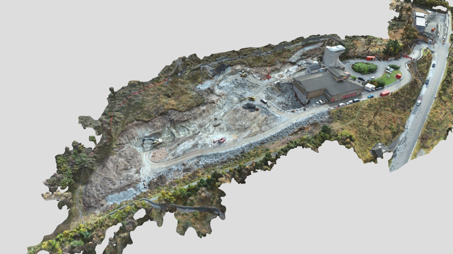 Flight 231018 Pp_simplified_3d_mesh - 3D model by Veidekke_RPAS_Norge ...