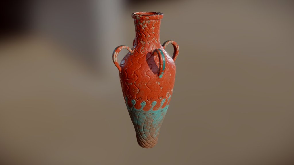 Ancient Amphore - 3D model by crazy_pixel [e262b1a] - Sketchfab