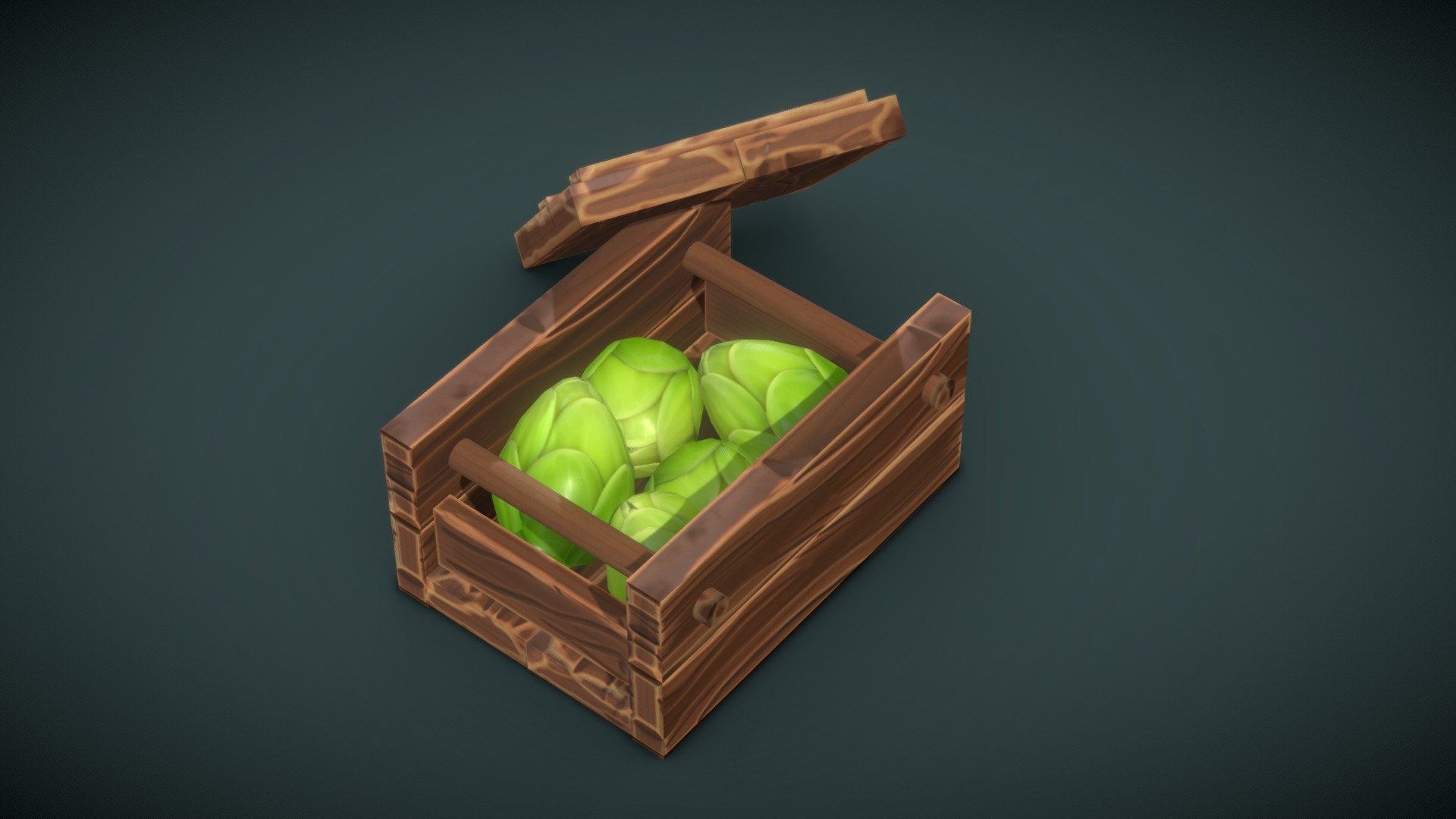 cabbage - 3D model by dlwjdtjd111 [e2630aa] - Sketchfab