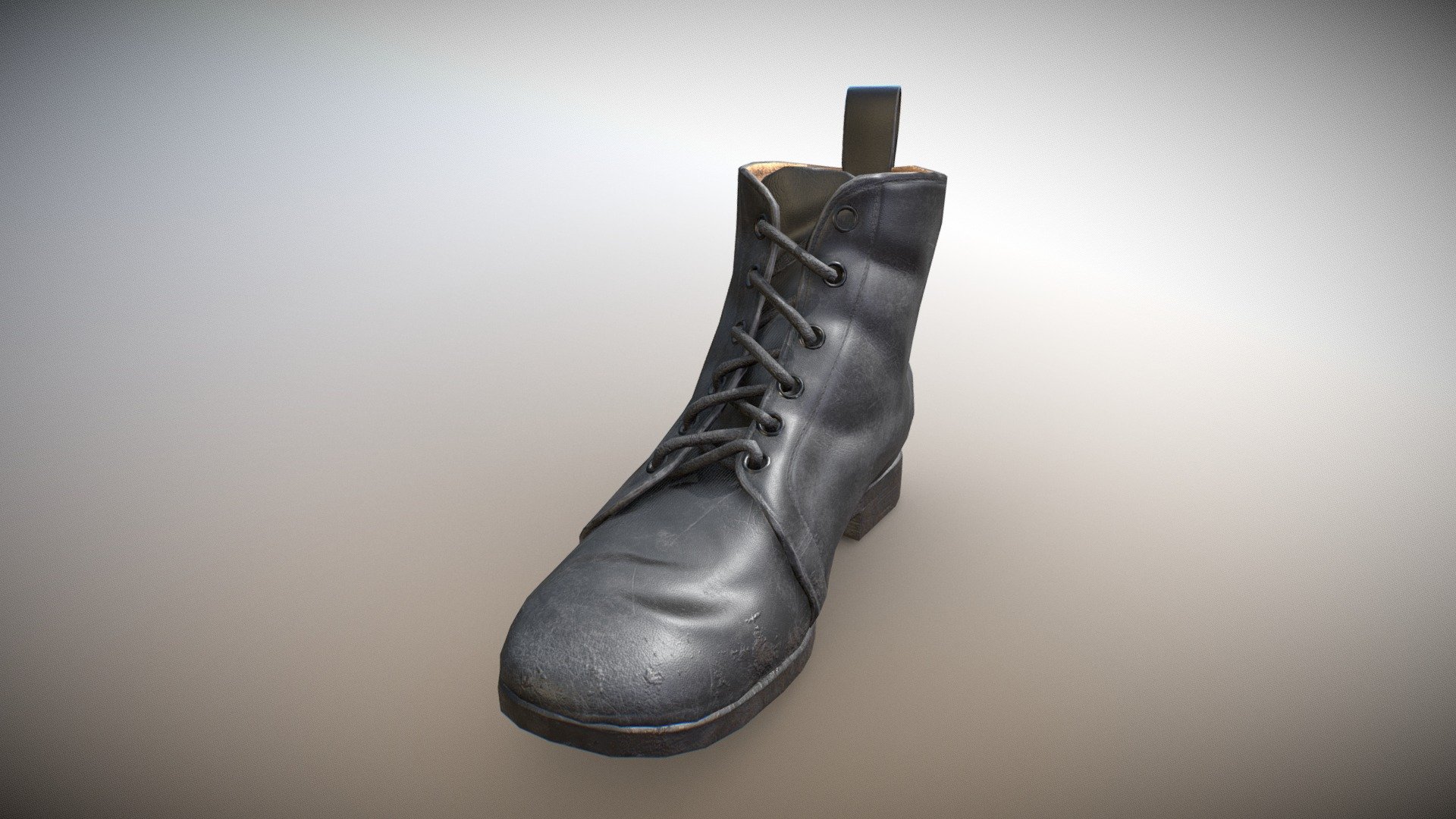 Weimar Republic police boot - 3D model by MrKenshi [e263683] - Sketchfab