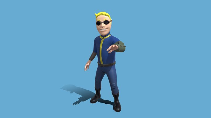 Vaultboy 3D models - Sketchfab