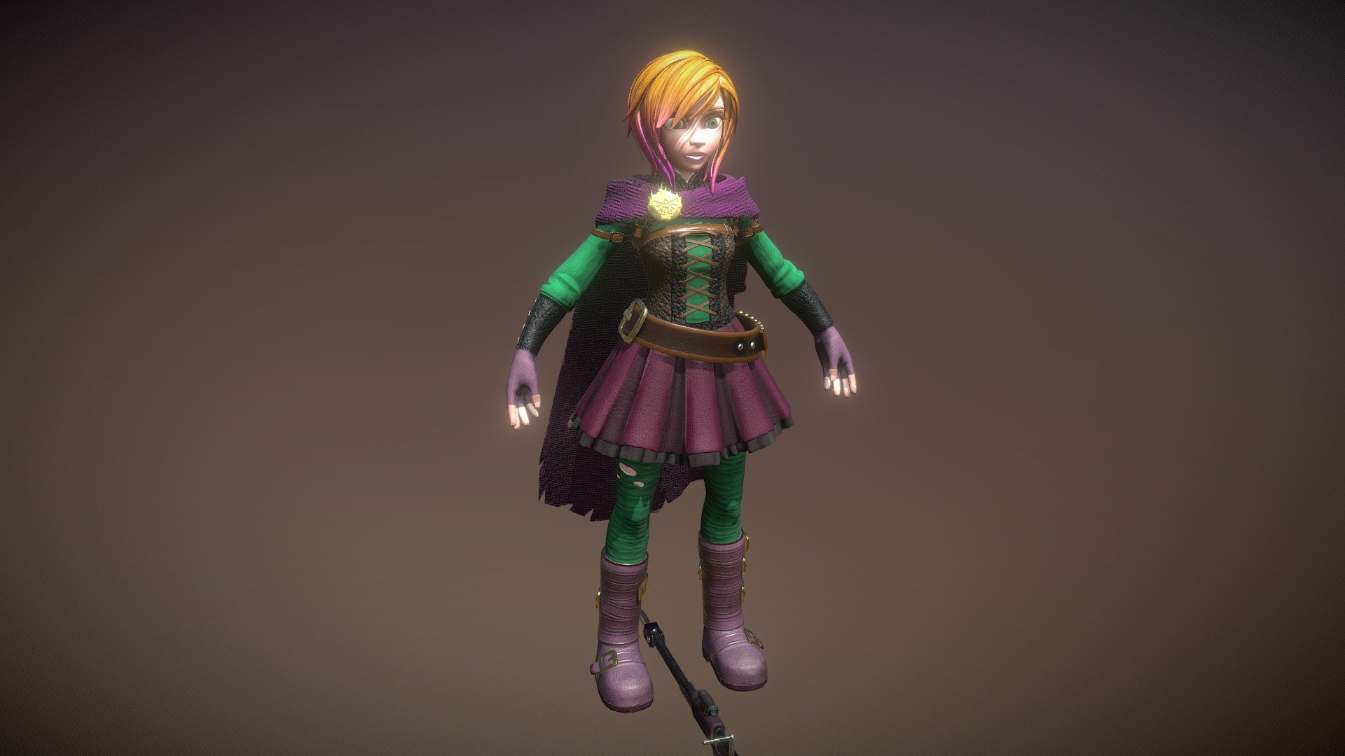 Ruby Rose from Hyrule - Download Free 3D model by fedemoroz [e264cfa] - Sketchfab