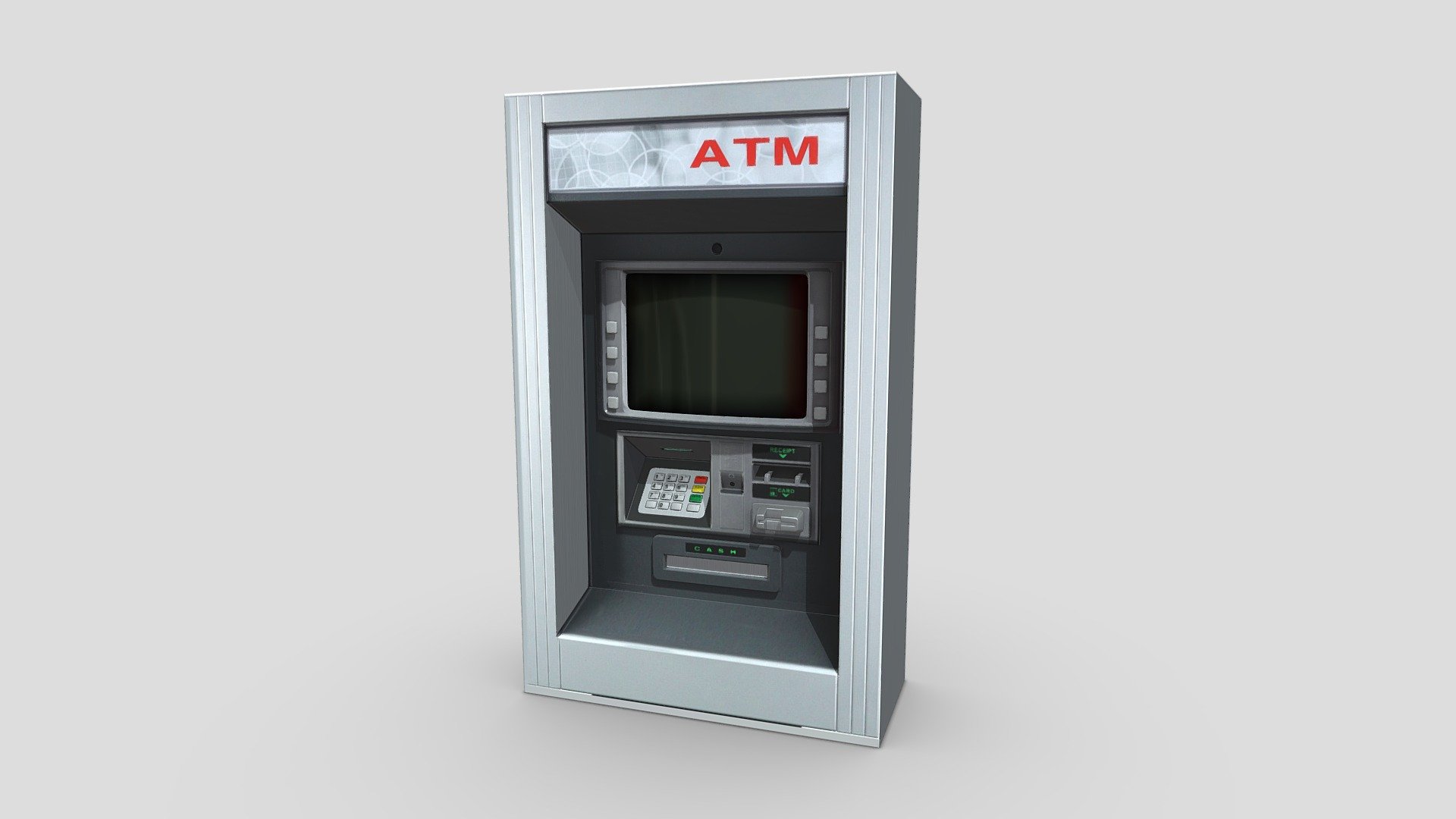 ATM Wall Mount - Buy Royalty Free 3D model by ChakkitPP [e267612 ...
