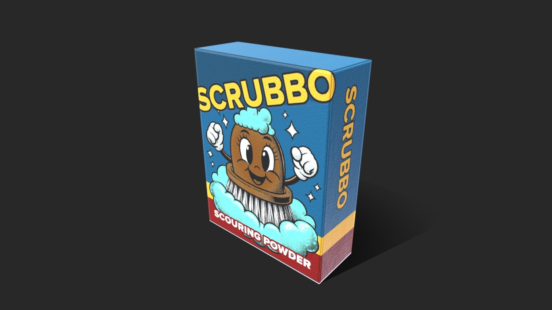 Scrubbo - Scouring powder for survival game, new - Buy Royalty Free 3D ...
