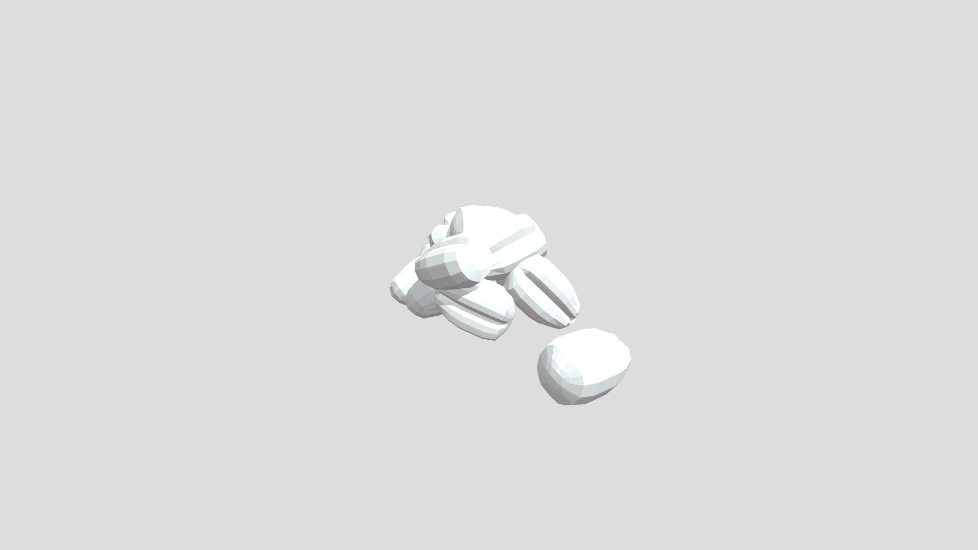 Low Poly Grain Pile - Download Free 3D model by singingstranger ...