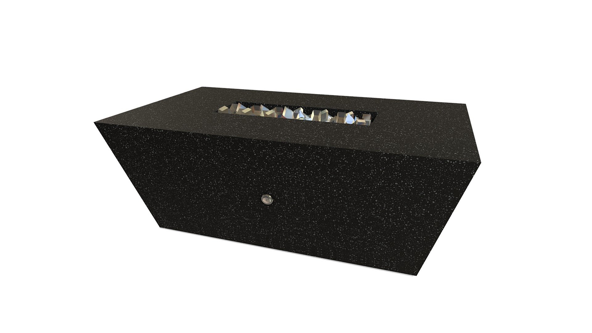 Modofire Angelus Tapered Rectangle Fire Pit - 3D model by kirkfowler ...
