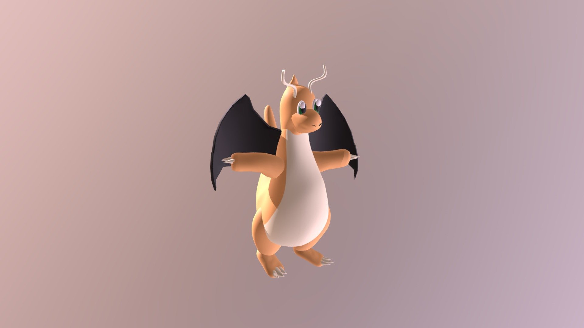 Dragonite - 3D model by aknepp [e268009] - Sketchfab