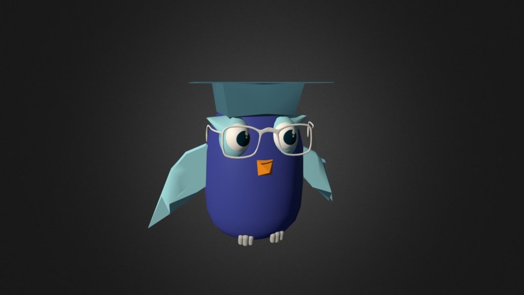 Owl - 3D model by OceaneJougla (@ocealive) [e2680f7] - Sketchfab