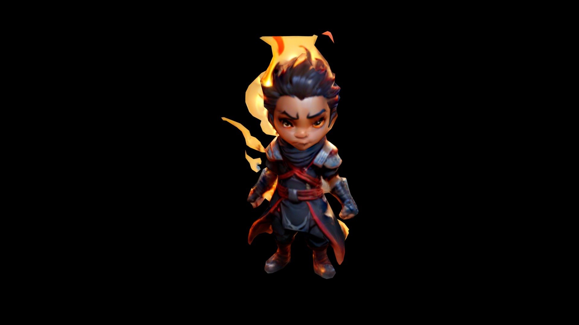 The Little Dragon Ball character, - Download Free 3D model by klrxyz ...