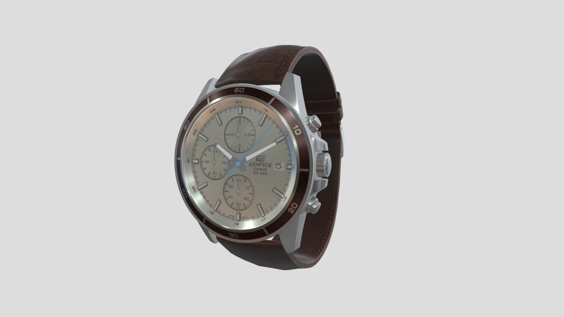Casio Edifice - 3D model by MEISTERVERSE [e2687b9] - Sketchfab