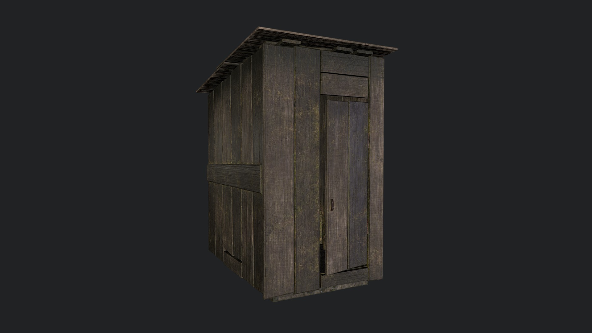 Outhouse - 3D model by Jessica (@jboan) [e268aaf] - Sketchfab