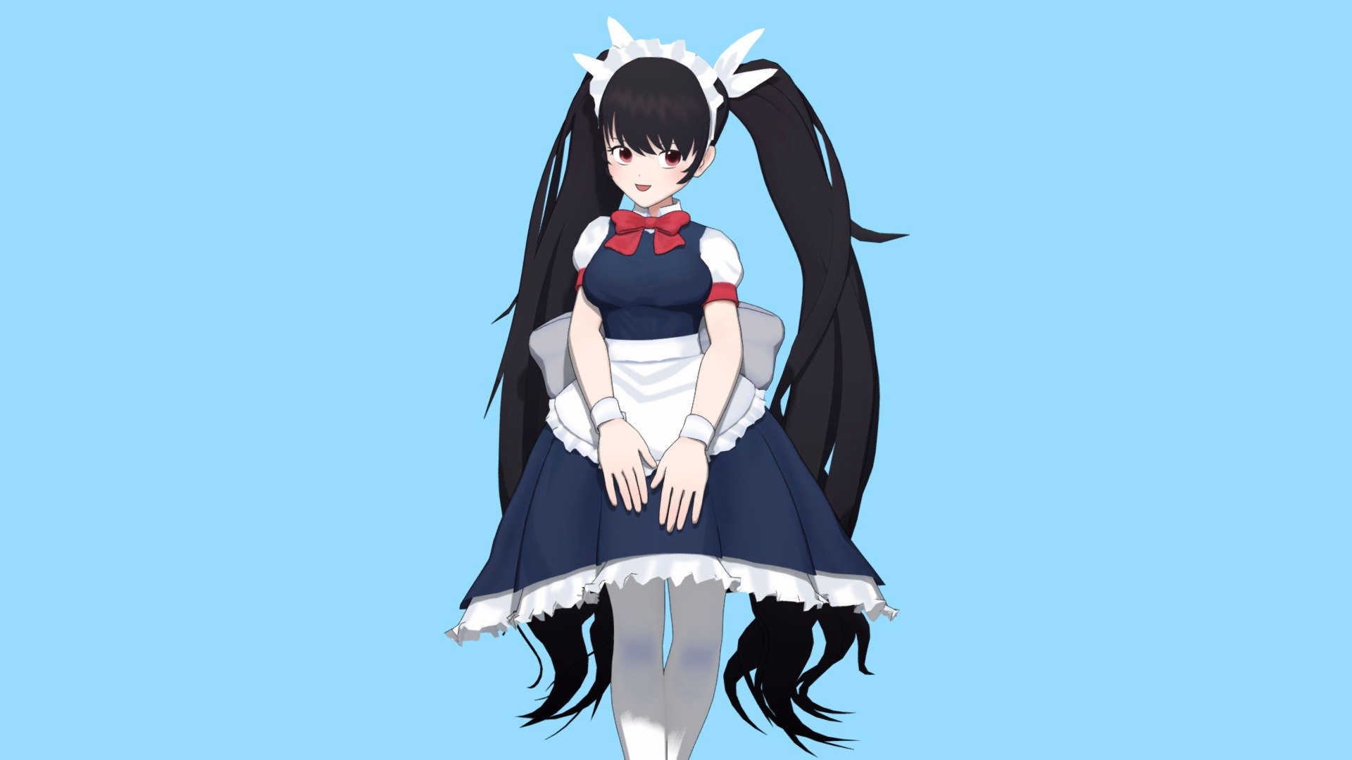 Anime Maid (Original Character) - 3D model by jeremyyysan [e26ac71 ...