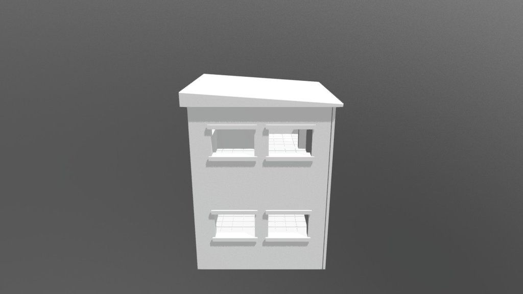 Two Story House - 3D model by Ramiro Flores (@raf13a) [e26b040] - Sketchfab