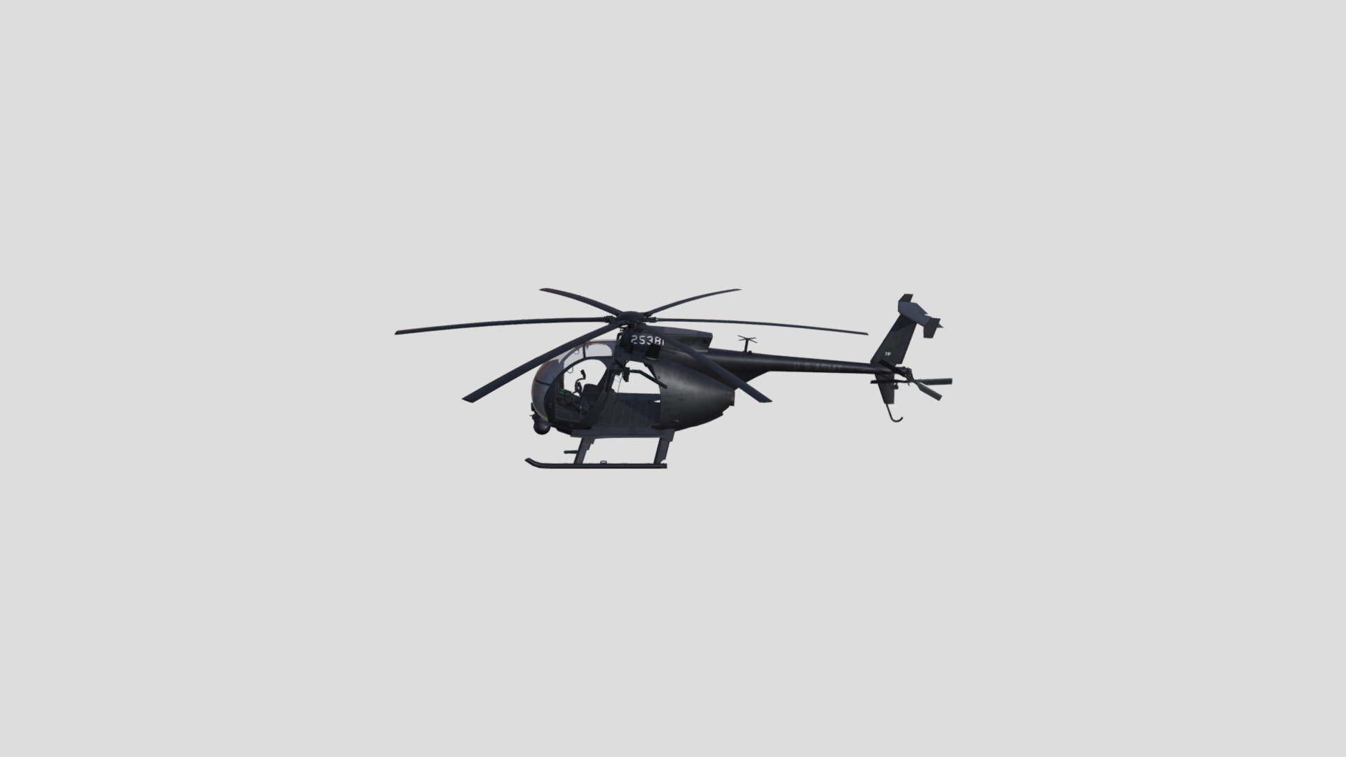MH6 - 3D model by IGFX_Models [e26b5f9] - Sketchfab