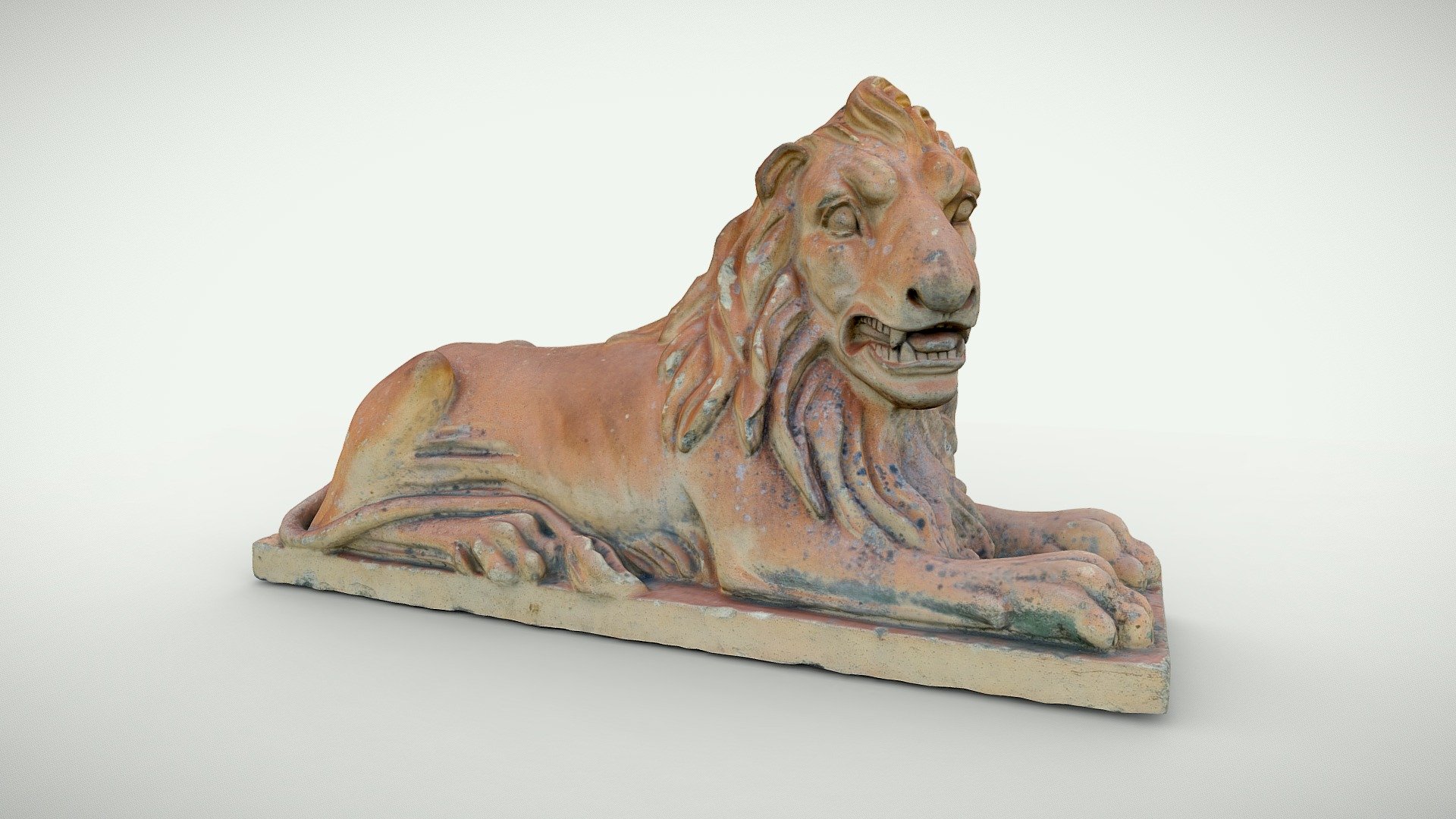 Lion Statue - Buy Royalty Free 3D model by Nick Mason Archaeology ...