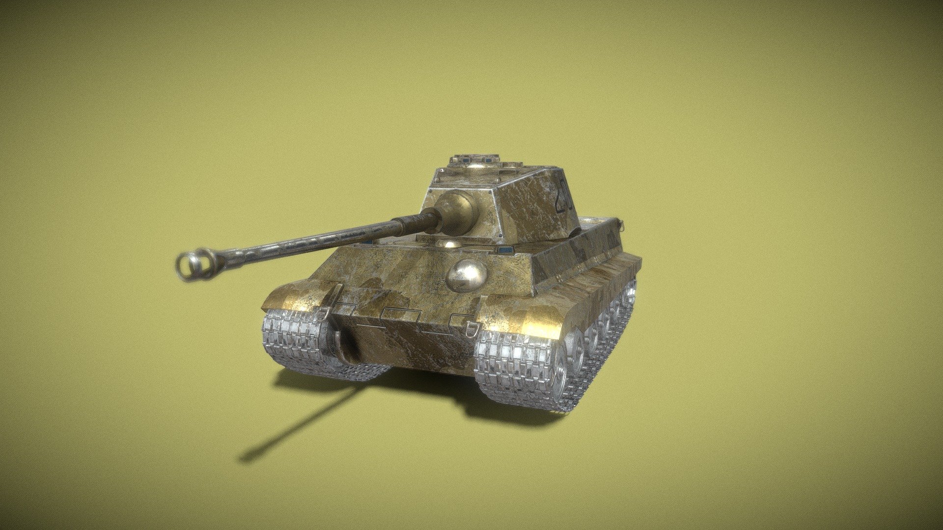 Tiger 2 - Download Free 3D model by A1 (@MenOfMena) [e26b780] - Sketchfab